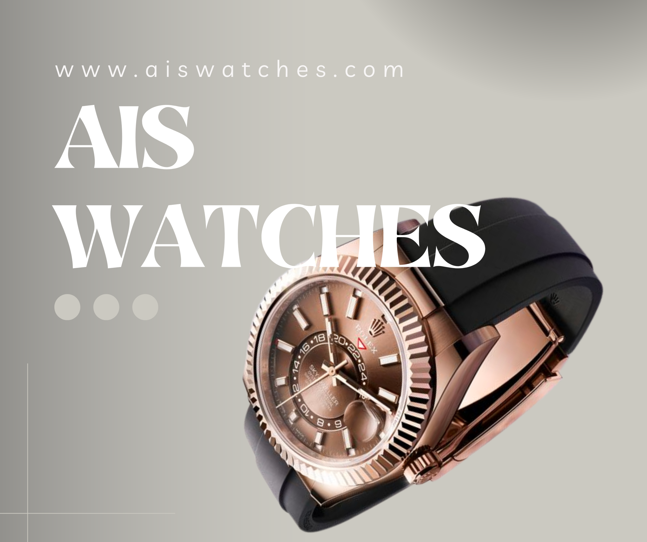 You’re a watch connoisseur. Let AIS be your one-stop shop for all the ...